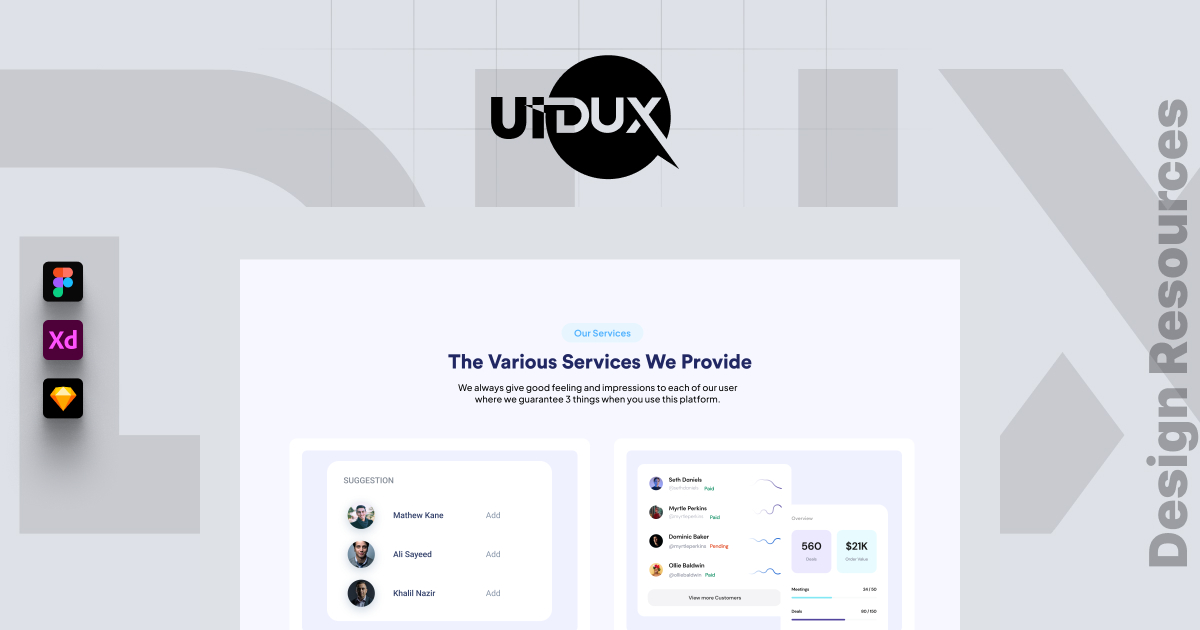 Our Services | Adobe XD Resources | UIDux